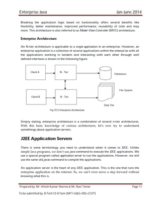 Introduction to J2EE | PDF