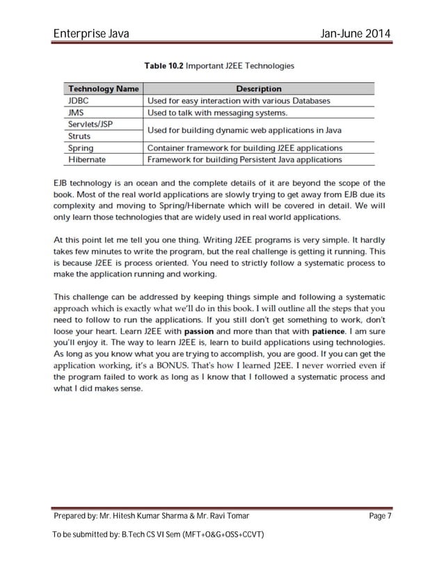 Introduction to J2EE | PDF