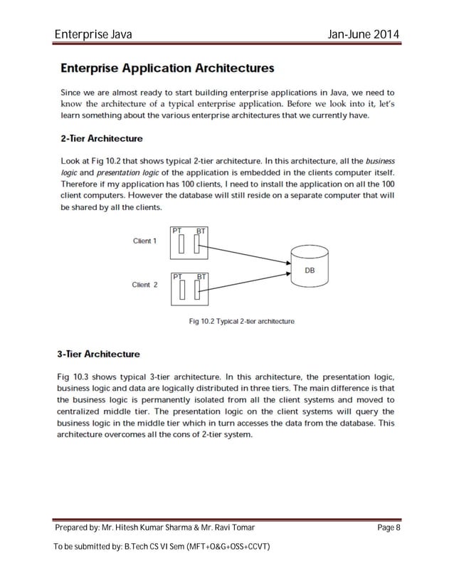 Introduction to J2EE | PDF