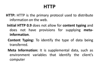 Web Technology UPTU UNIT 1 | PDF