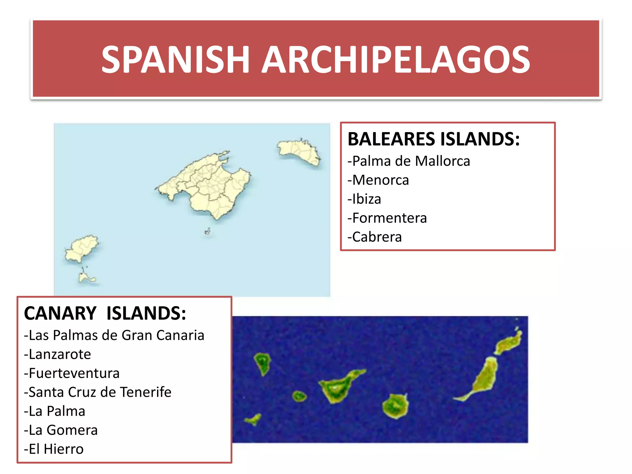 Unit 1. geography of spain | PPT