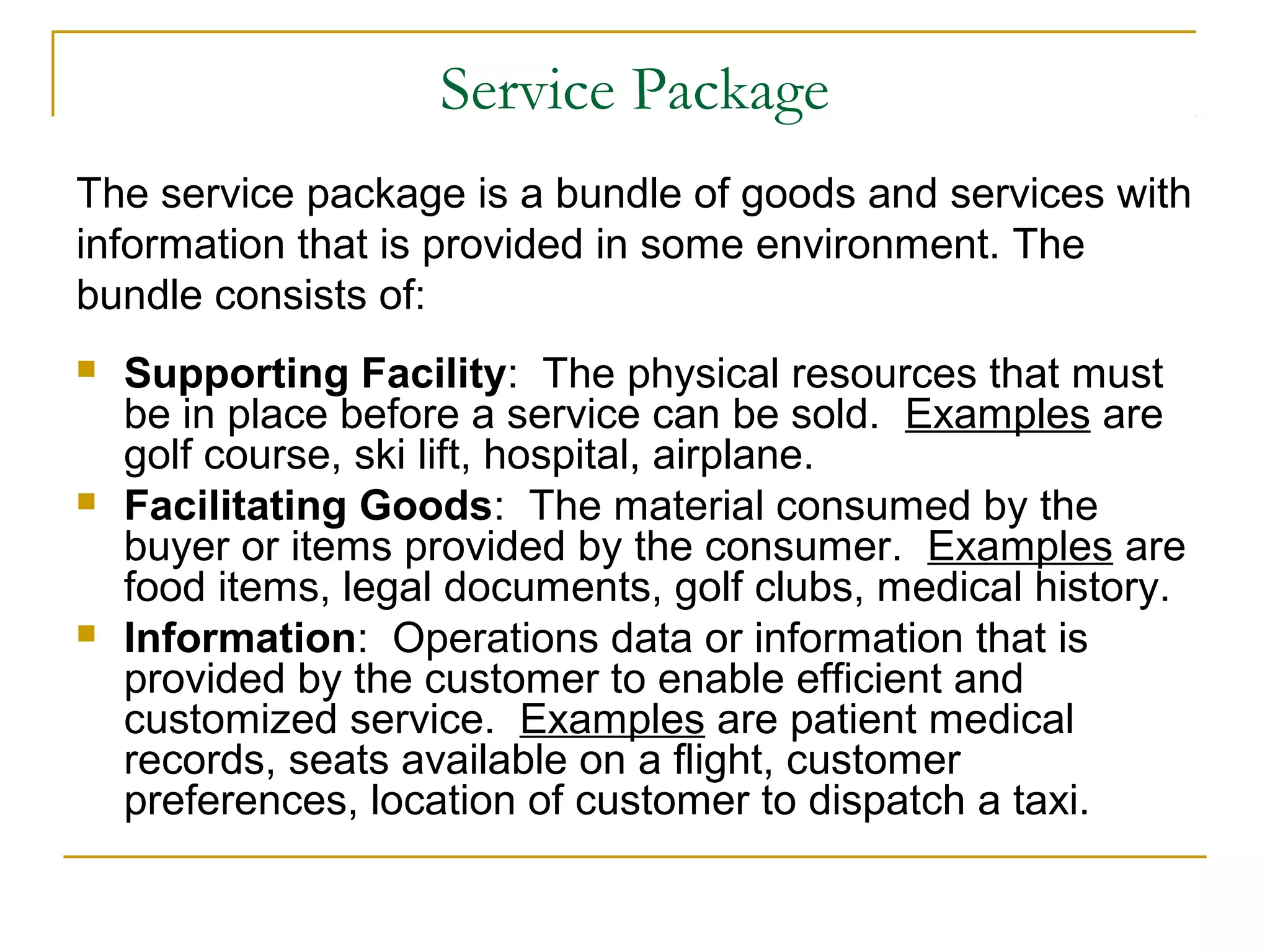 Unit 1 Service Operations Management | PPT