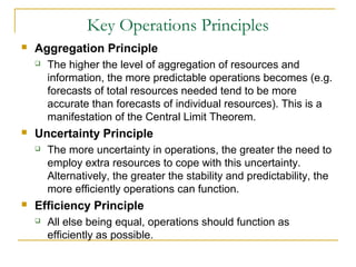 Unit 1 Service Operations Management | PPT