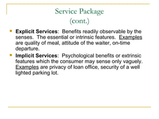 Unit 1 Service Operations Management | PPT