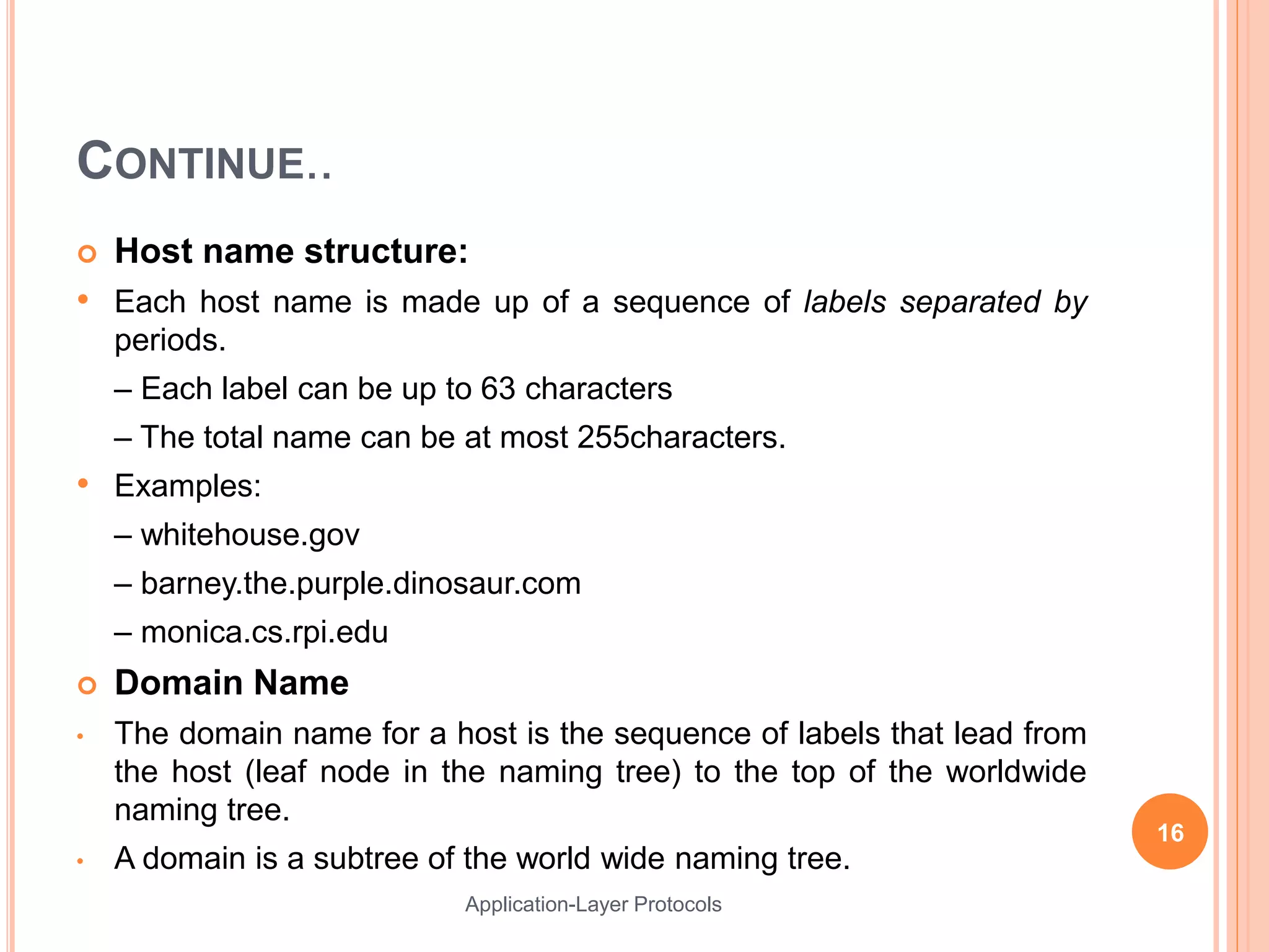 Application Layer | PPTX