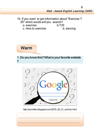 Unit 1 what is a website? | DOCX