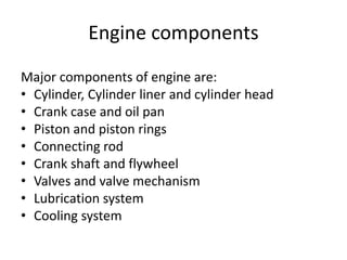 anna university automobile engineering unit 1 | PPTX