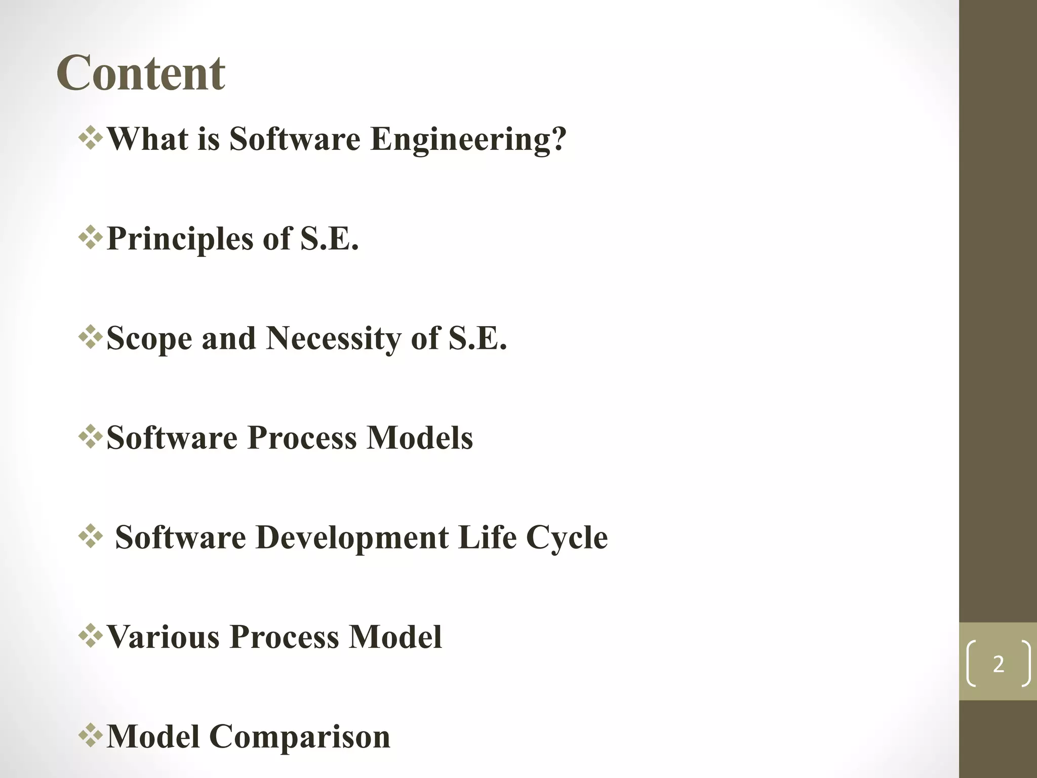 Software Engineering- Crisis and Process Models | PPTX | Computer ...
