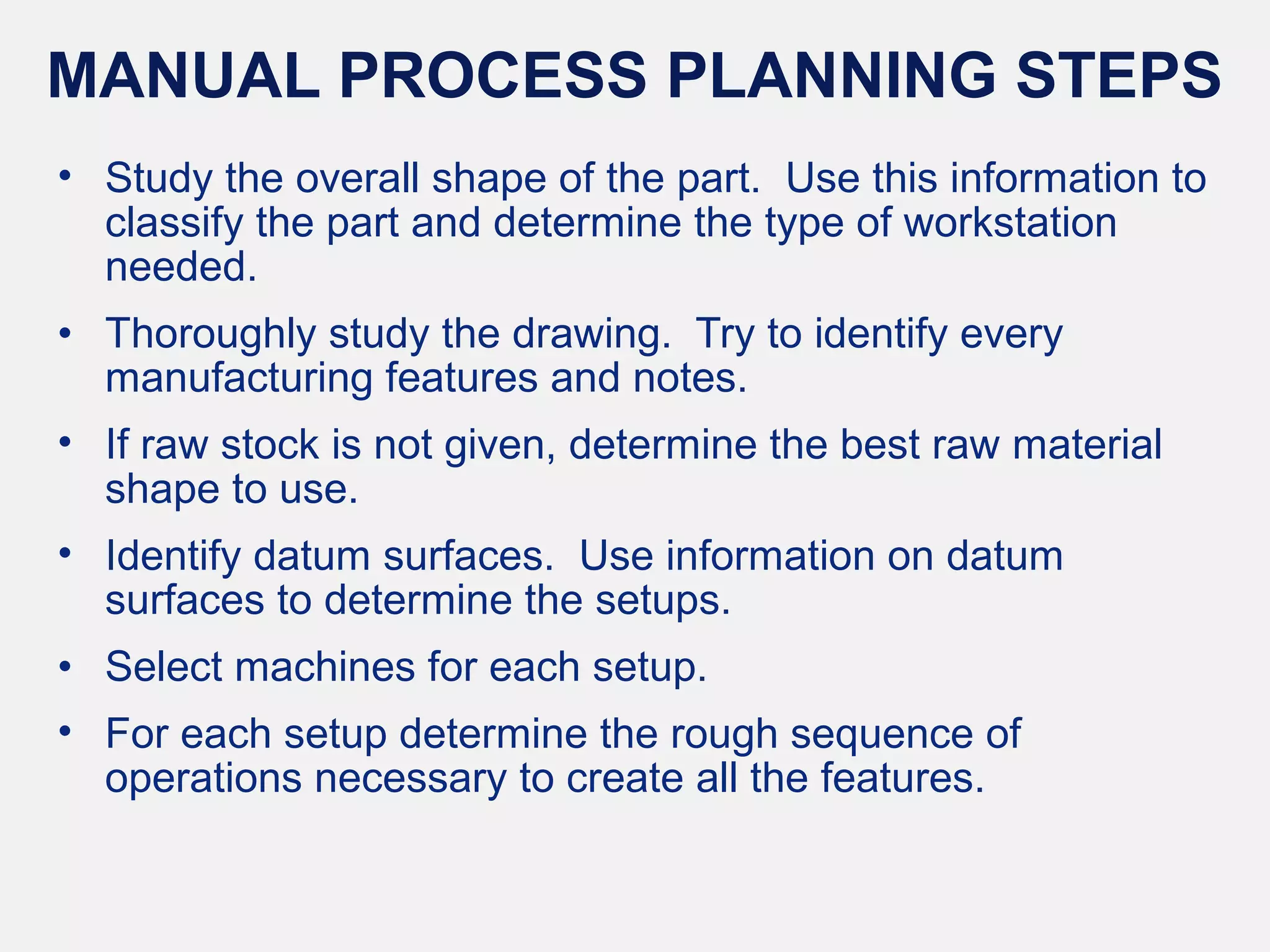 introduction to process planning murugananthan | PPT