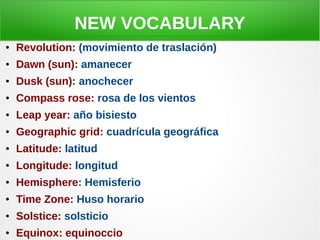 Unit 1. the earth | ODP