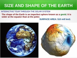 Unit 1. the earth | ODP