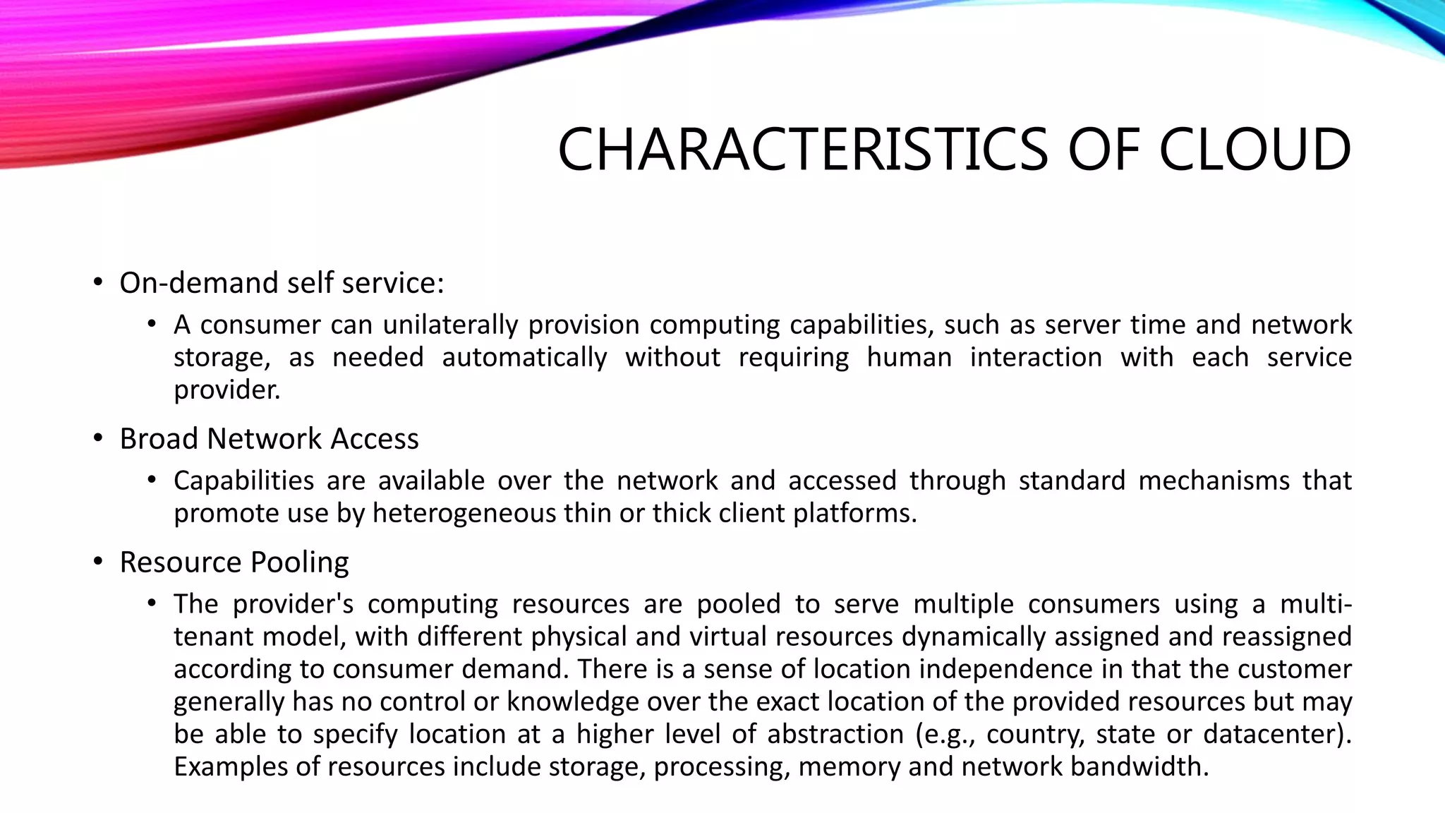 Overview of Cloud Computing | PPTX