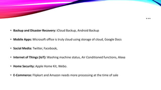 Overview of Cloud Computing | PPTX