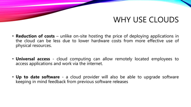 Overview of Cloud Computing | PPTX | Internet | Computing