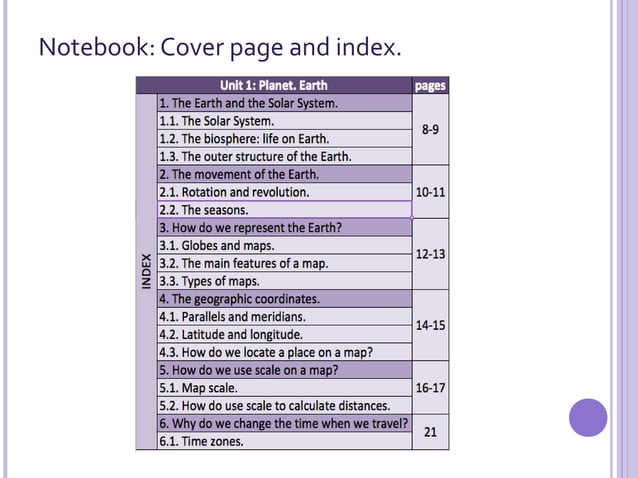 Unit1.Planet Earth | PPT