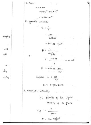 CE6451 - FLUID MECHANICS AND MACHINERY UNIT - I NOTES | PDF