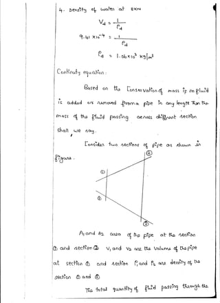 CE6451 - FLUID MECHANICS AND MACHINERY UNIT - I NOTES | PDF