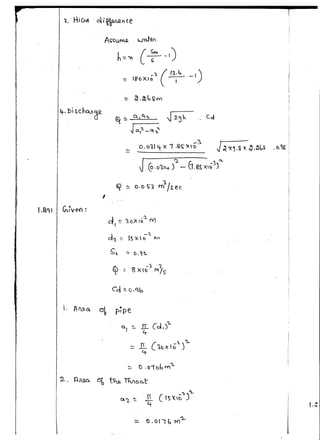 CE6451 - FLUID MECHANICS AND MACHINERY UNIT - I NOTES | PDF