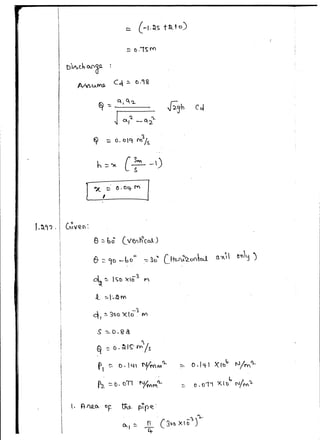 CE6451 - FLUID MECHANICS AND MACHINERY UNIT - I NOTES | PDF