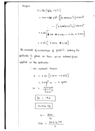 CE6451 - FLUID MECHANICS AND MACHINERY UNIT - I NOTES | PDF