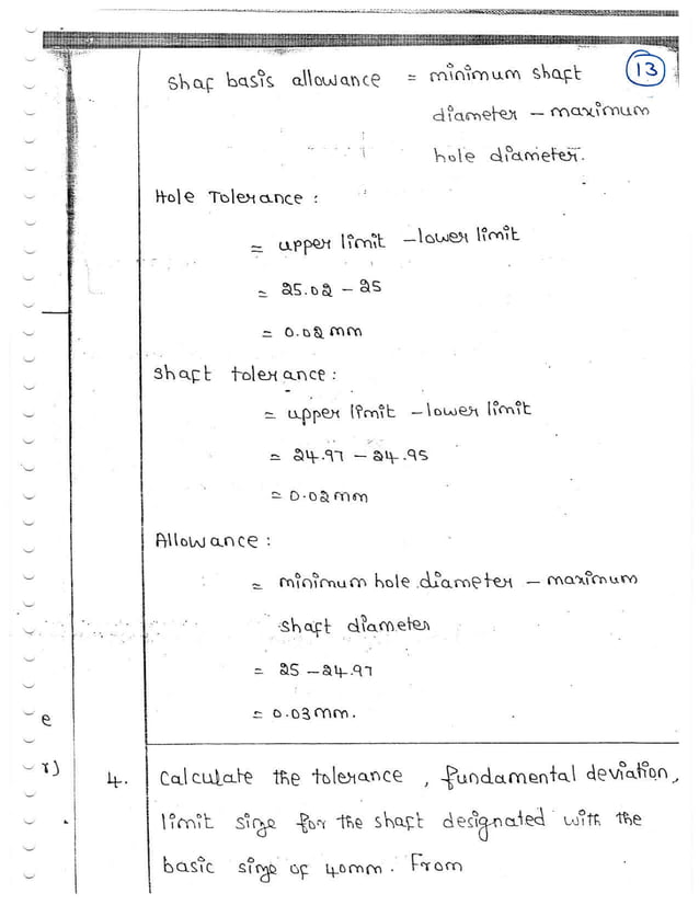ME6503 - DESIGN OF MACHINE ELEMENTS UNIT - I NOTES | PDF
