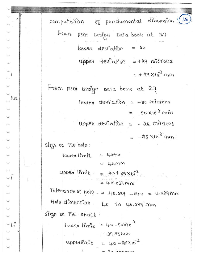 ME6503 - DESIGN OF MACHINE ELEMENTS UNIT - I NOTES | PDF