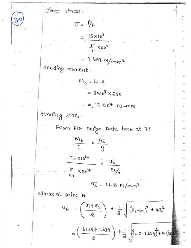 ME6503 - DESIGN OF MACHINE ELEMENTS UNIT - I NOTES | PDF