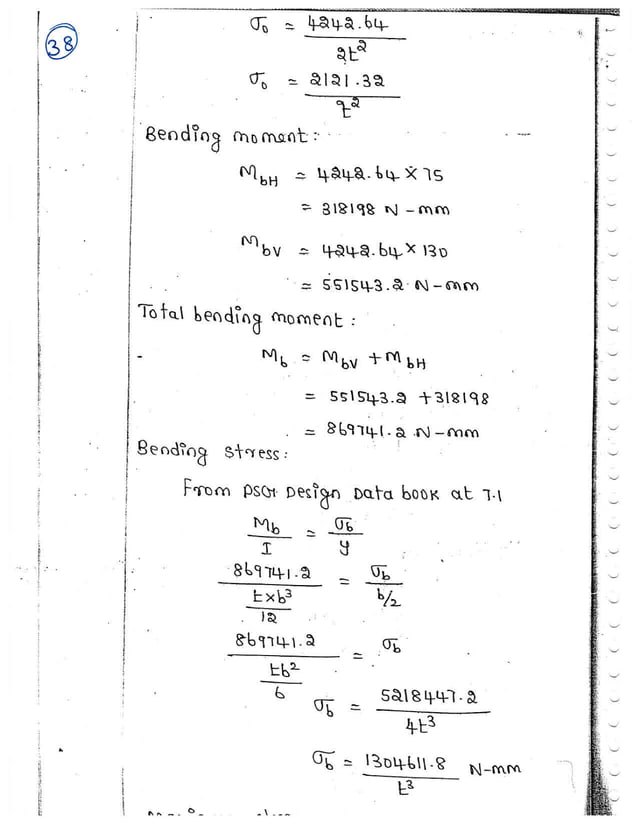 ME6503 - DESIGN OF MACHINE ELEMENTS UNIT - I NOTES | PDF