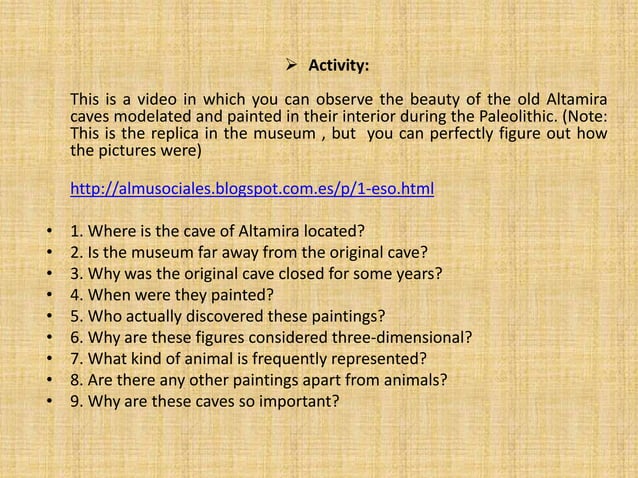 Unit 1. prehistory | PPT | Free Download