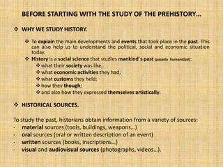 Unit 1. Prehistory | PPTX