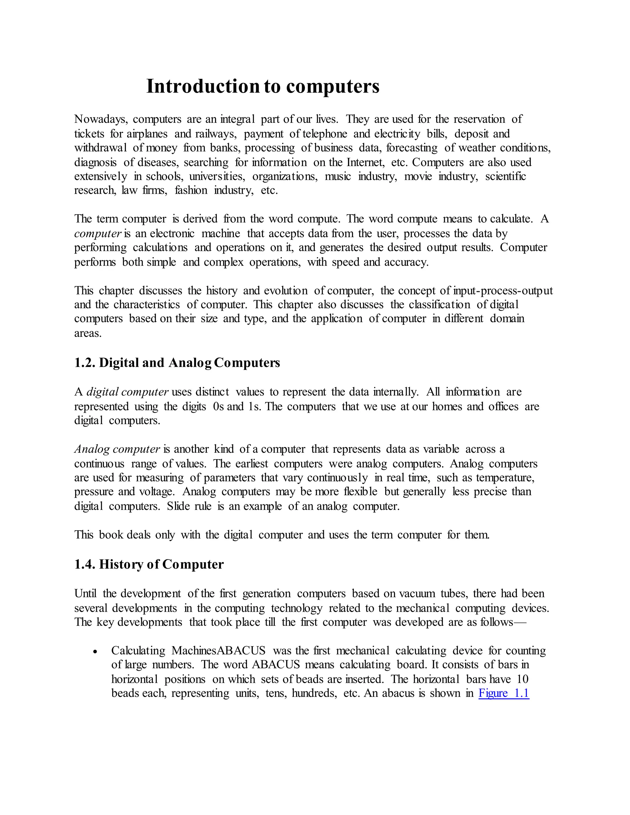 Unit 1 - comp arc | DOCX