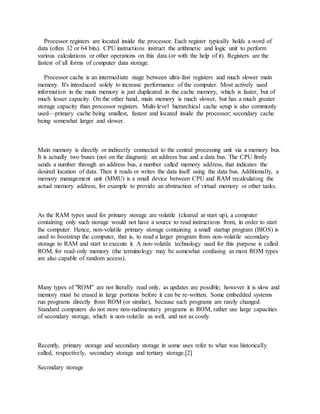 Unit 1 - comp arc | PDF