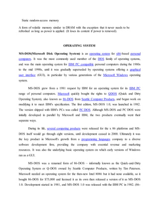 Unit 1 - comp arc | PDF