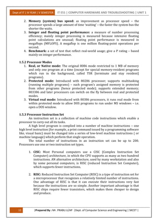PC Hardware Overview | PDF