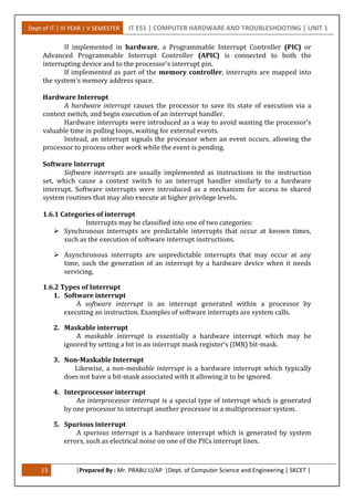 PC Hardware Overview | PDF
