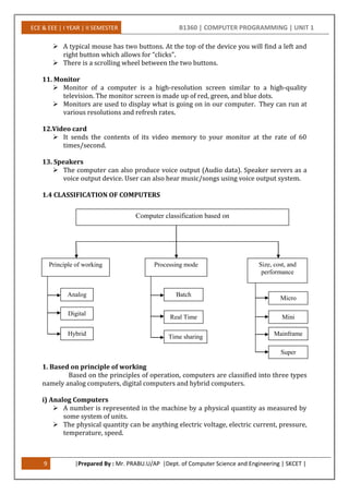 Introduction to Computers | PDF