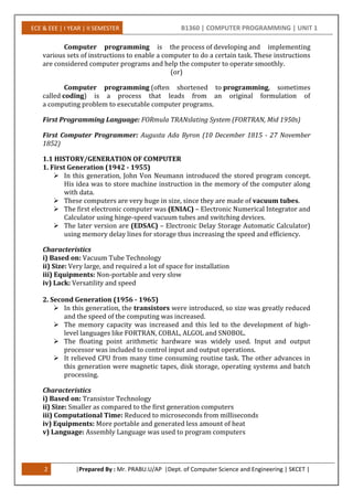 Introduction to Computers | PDF