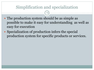 UNIT 1 - INTRODUCTION TO PRODUCTION PLANNING AND CONTROL | PPTX