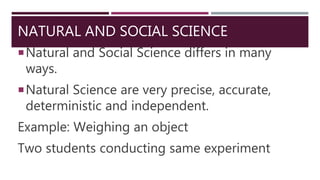 Understanding the concept of social science research | PPTX