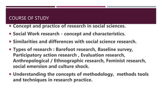 Understanding the concept of social science research | PPTX