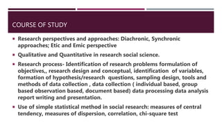 Understanding the concept of social science research | PPTX