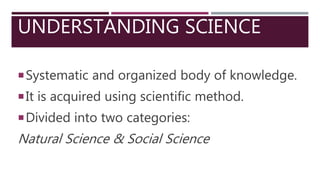 Understanding the concept of social science research | PPTX