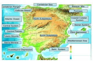 Unit 1. geography of Spain | PPTX