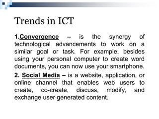 LESSON 1, 2 & 3-ETECH 1S | PPT