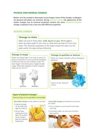 Unit 1. Matter and forces | PDF