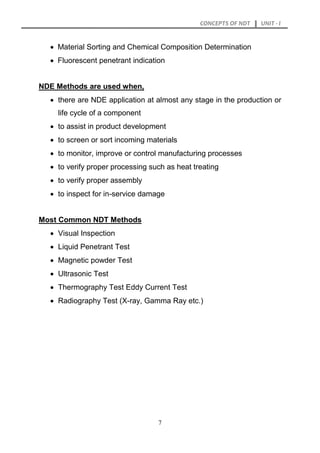 CONCEPTS OF NDT | PDF