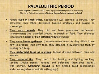 Unit 1. prehistory | PPTX