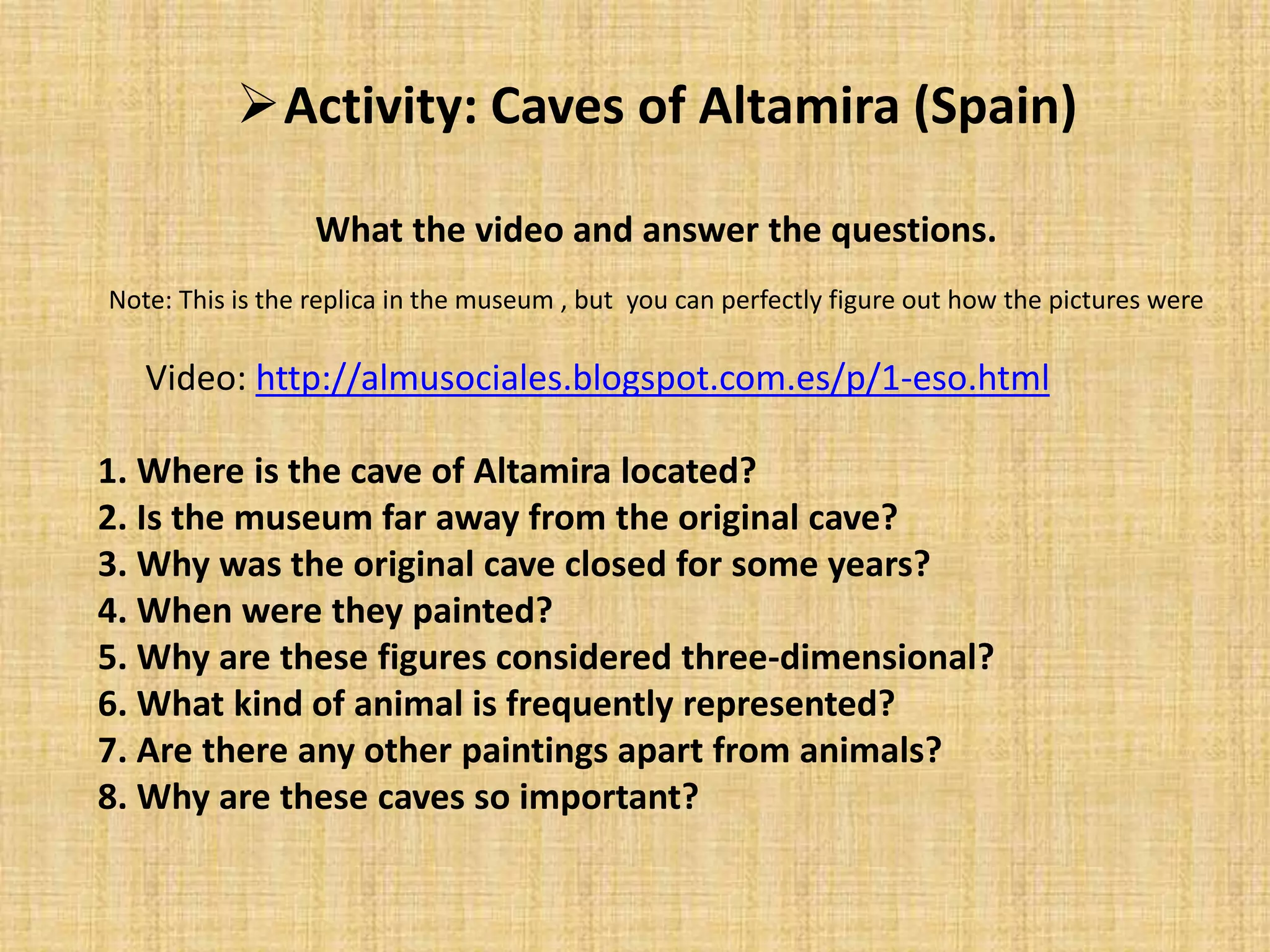 Unit 1. Prehistory | PPTX