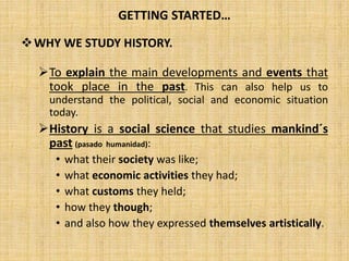 Unit 1. Prehistory | PPTX