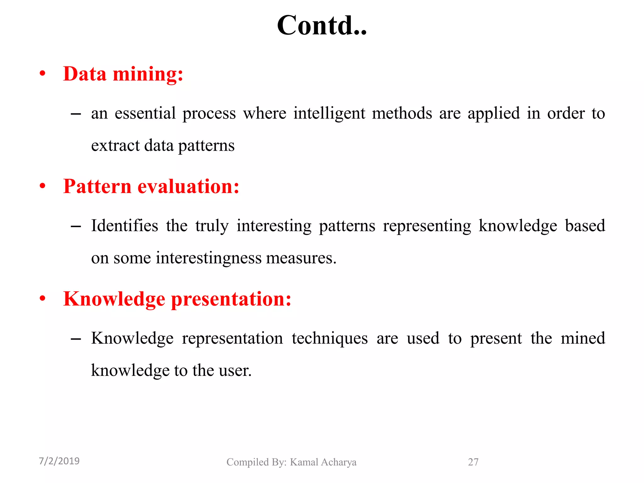 Introduction to Data Mining and Data Warehousing | PPTX